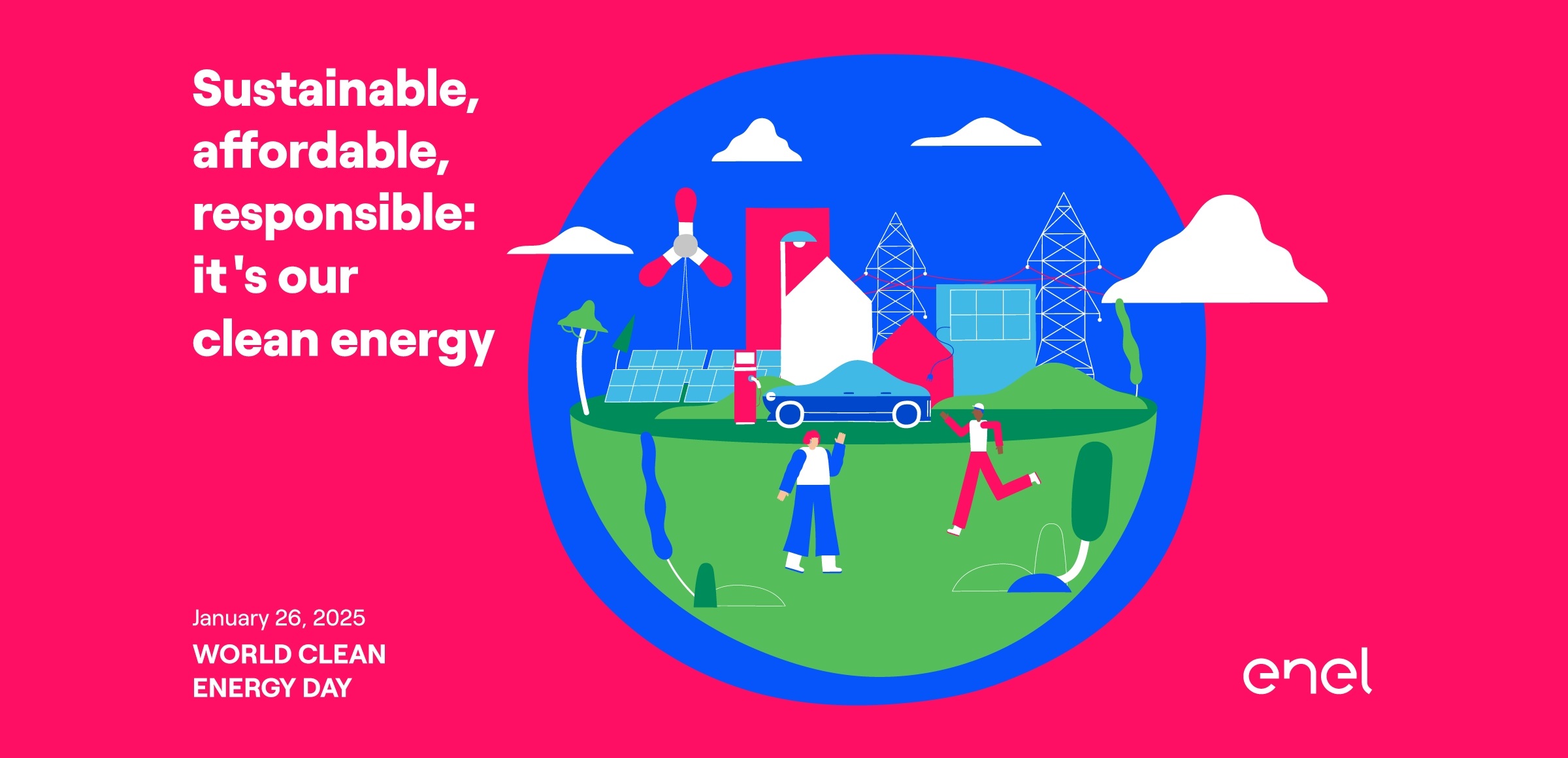 Clean energy to reduce CO₂ emissions | Enel Group