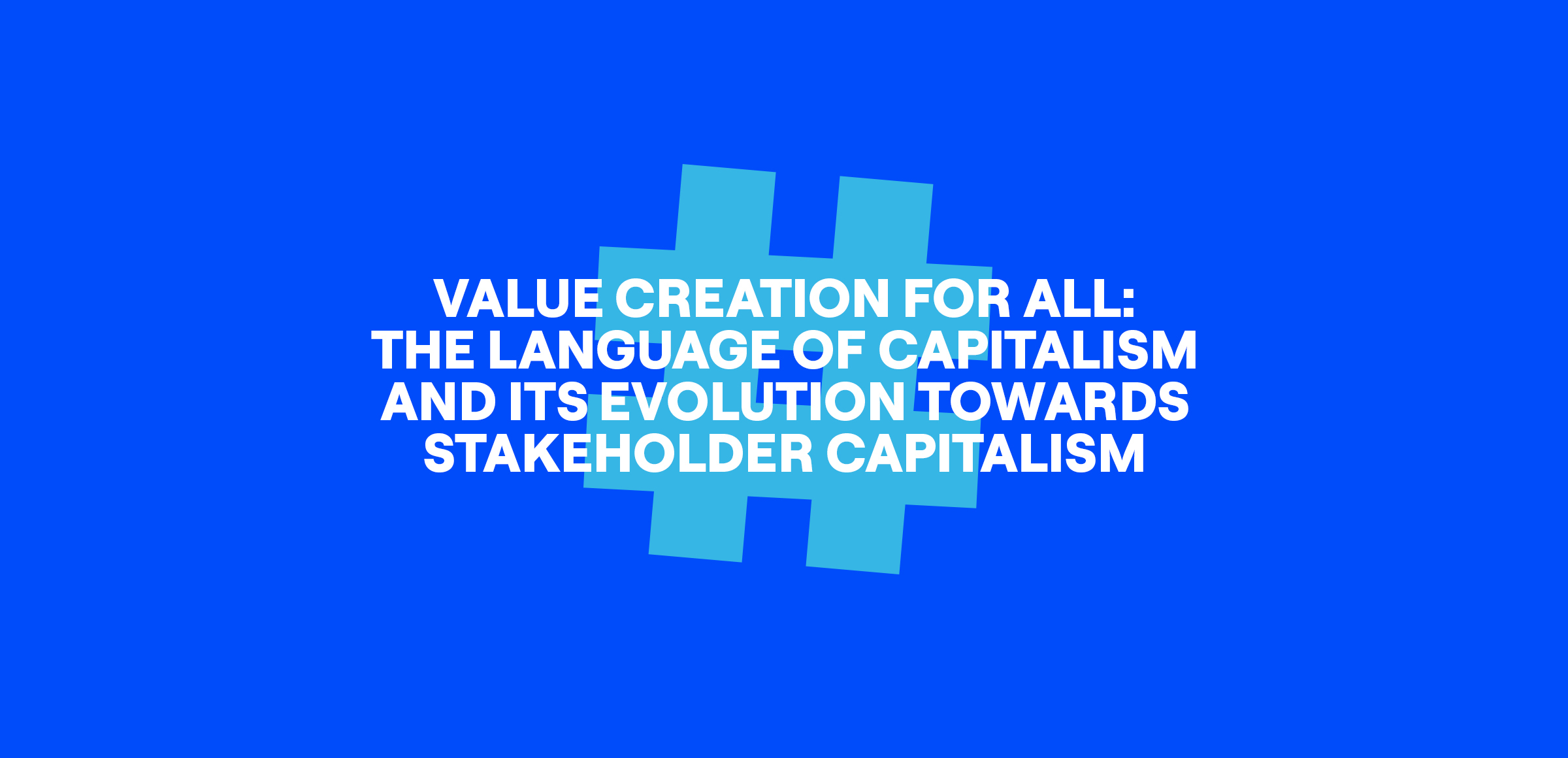 Stakeholder Capitalism creates shared value | Enel Group
